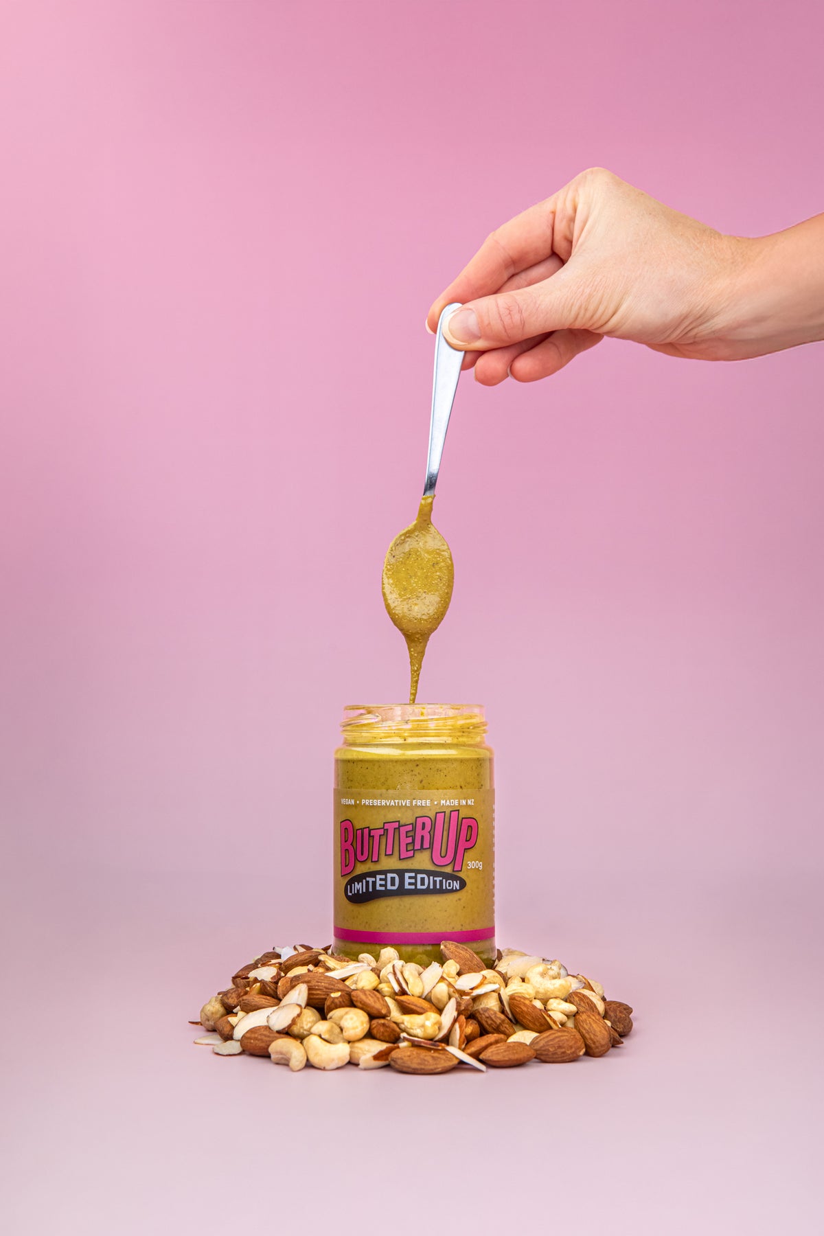 Premium NZ Nut Butters | Almond, Cashew & Pistachio | ButterUp